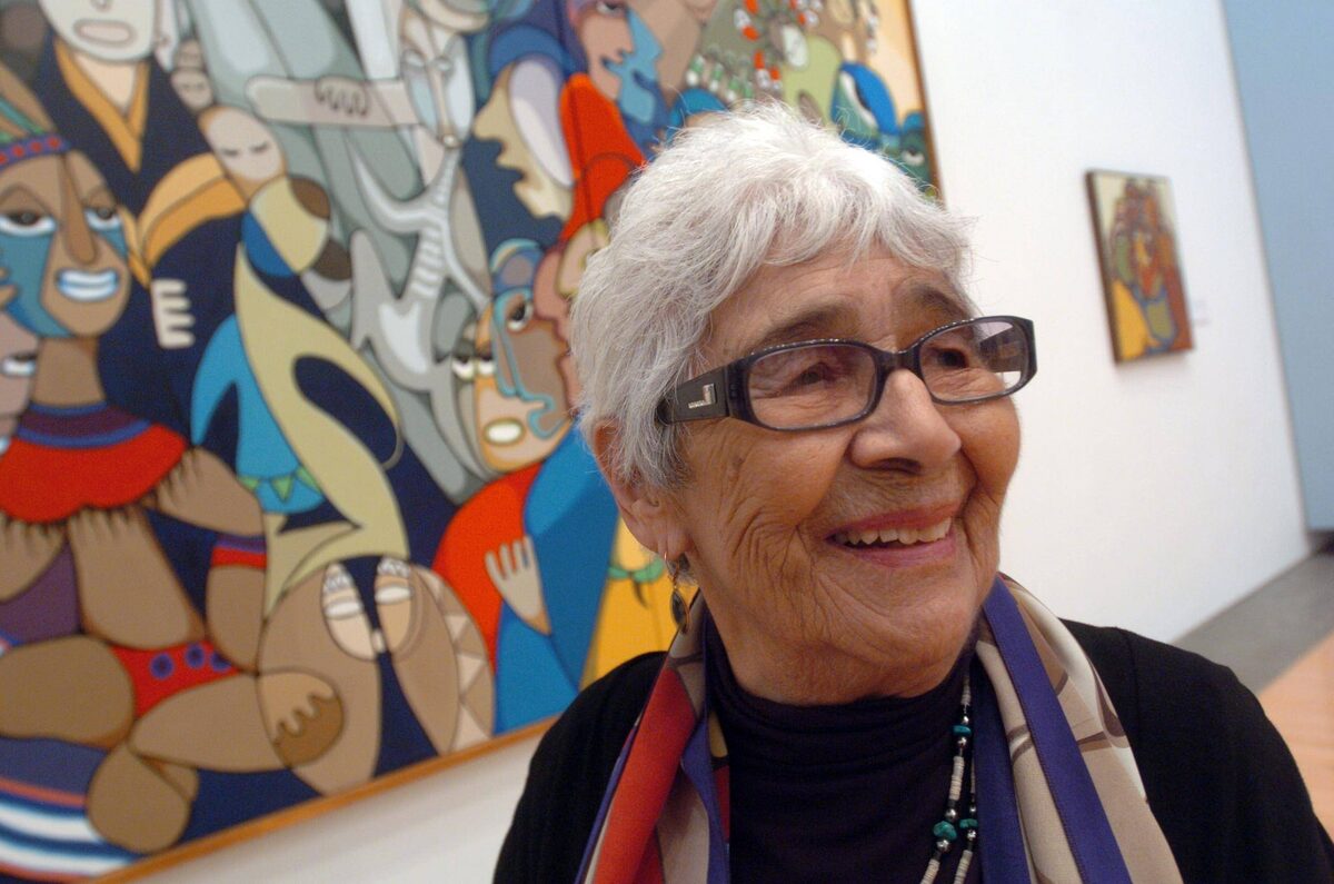 Daphne Odjig – Aboriginal's Palette